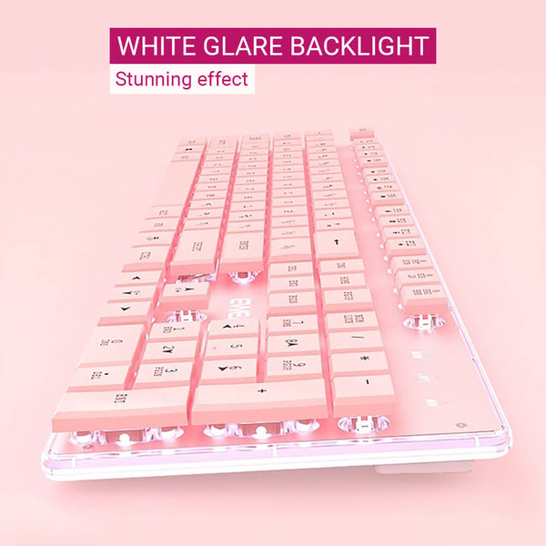 Girly Keyboard Backlight Numeric Keys USB - Dubsnatch