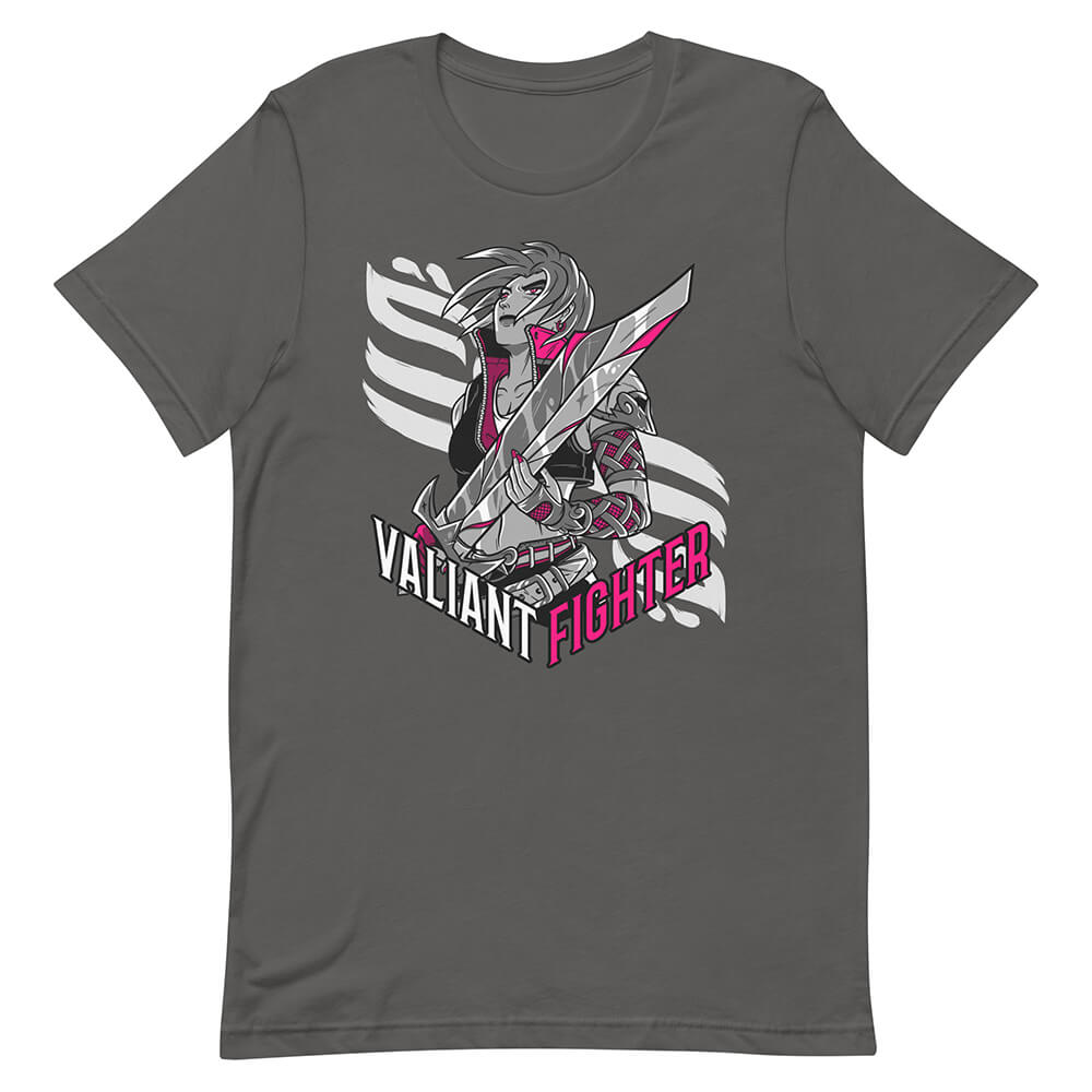 Valiant Fighter Party Hero Shirt Sword Specialization - Dubsnatch