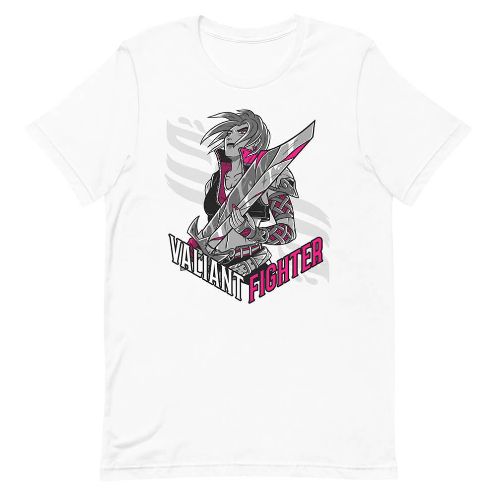 Valiant Fighter Party Hero Shirt Sword Specialization - Dubsnatch